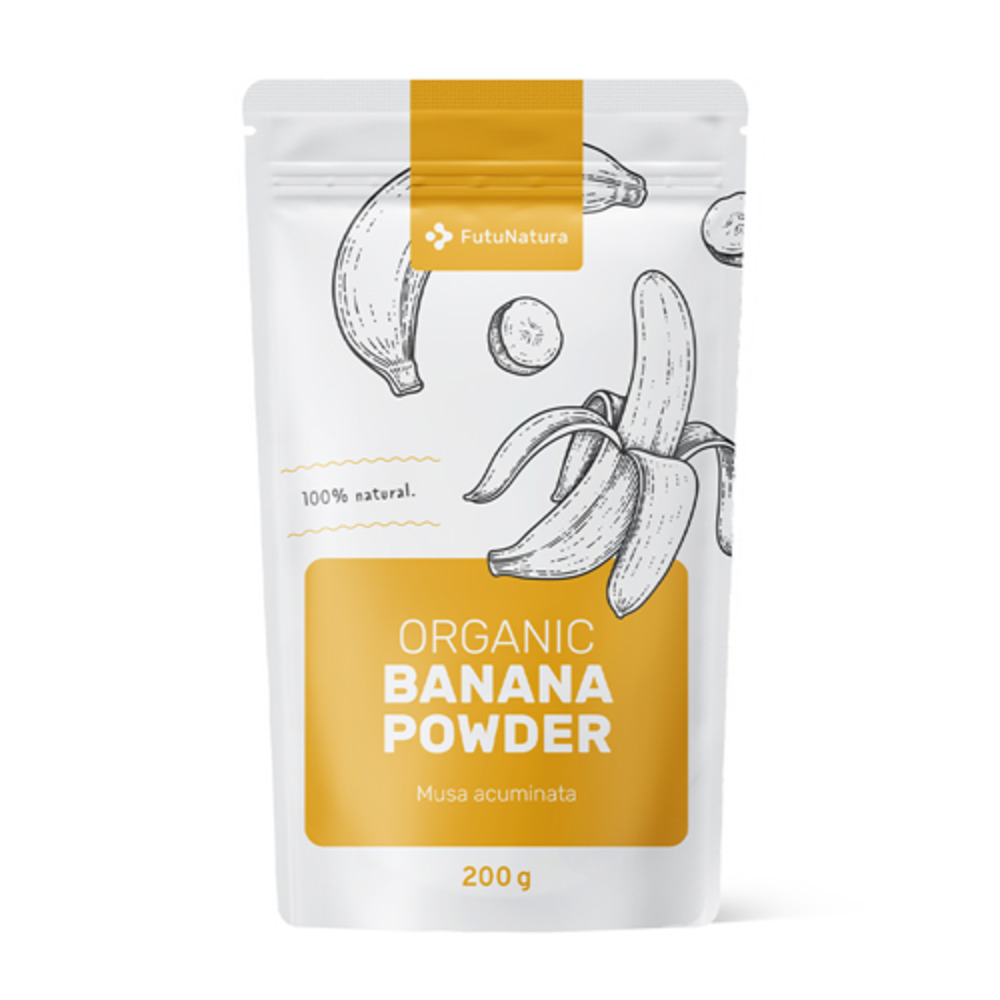 Organic Banana Powder, 200 g