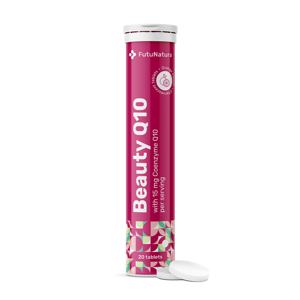 Beauty Q10 – Effervescent Tablets, 20 effervescent tablets