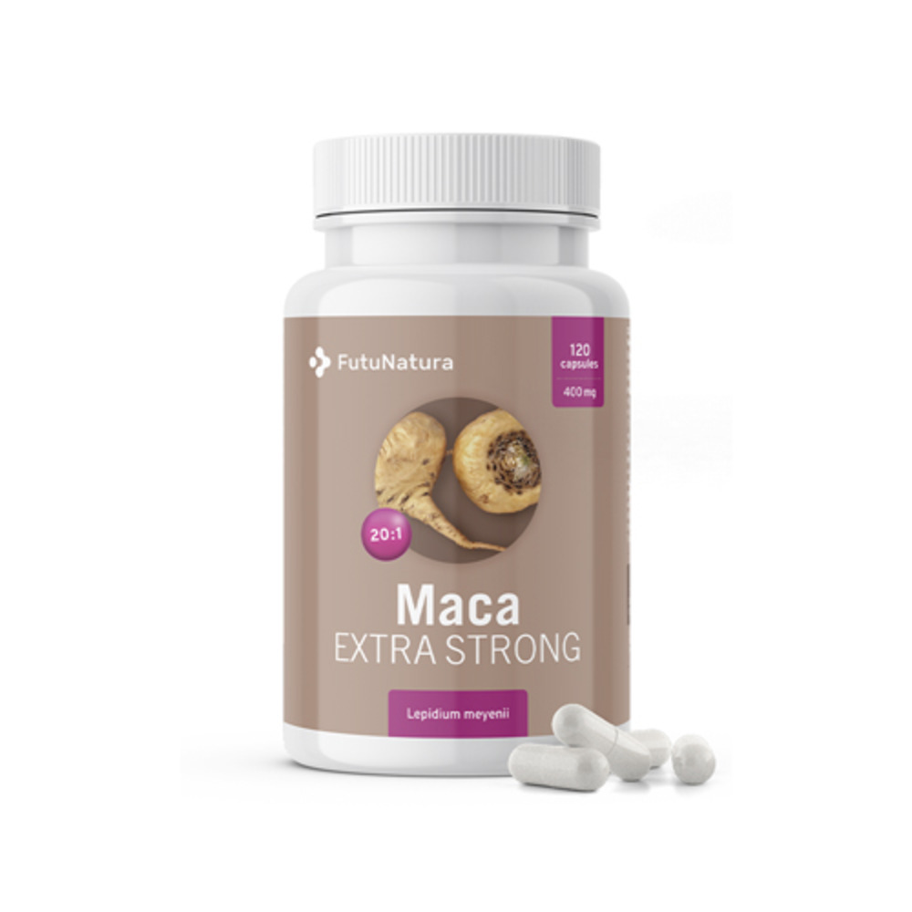 Maca 20:1 Extra Strong, 120 capsules